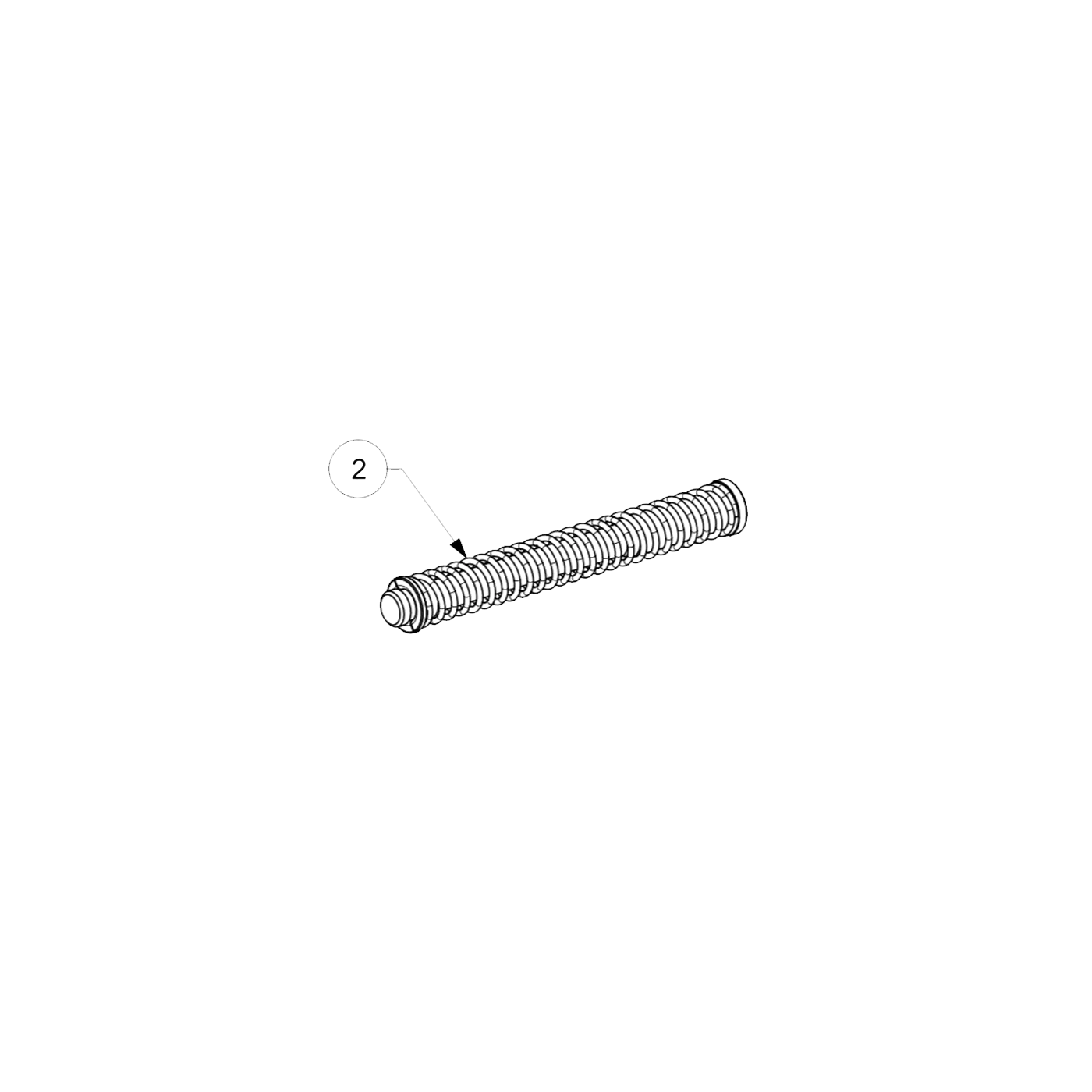 Recoil Spring and Rod for 80X | Beretta