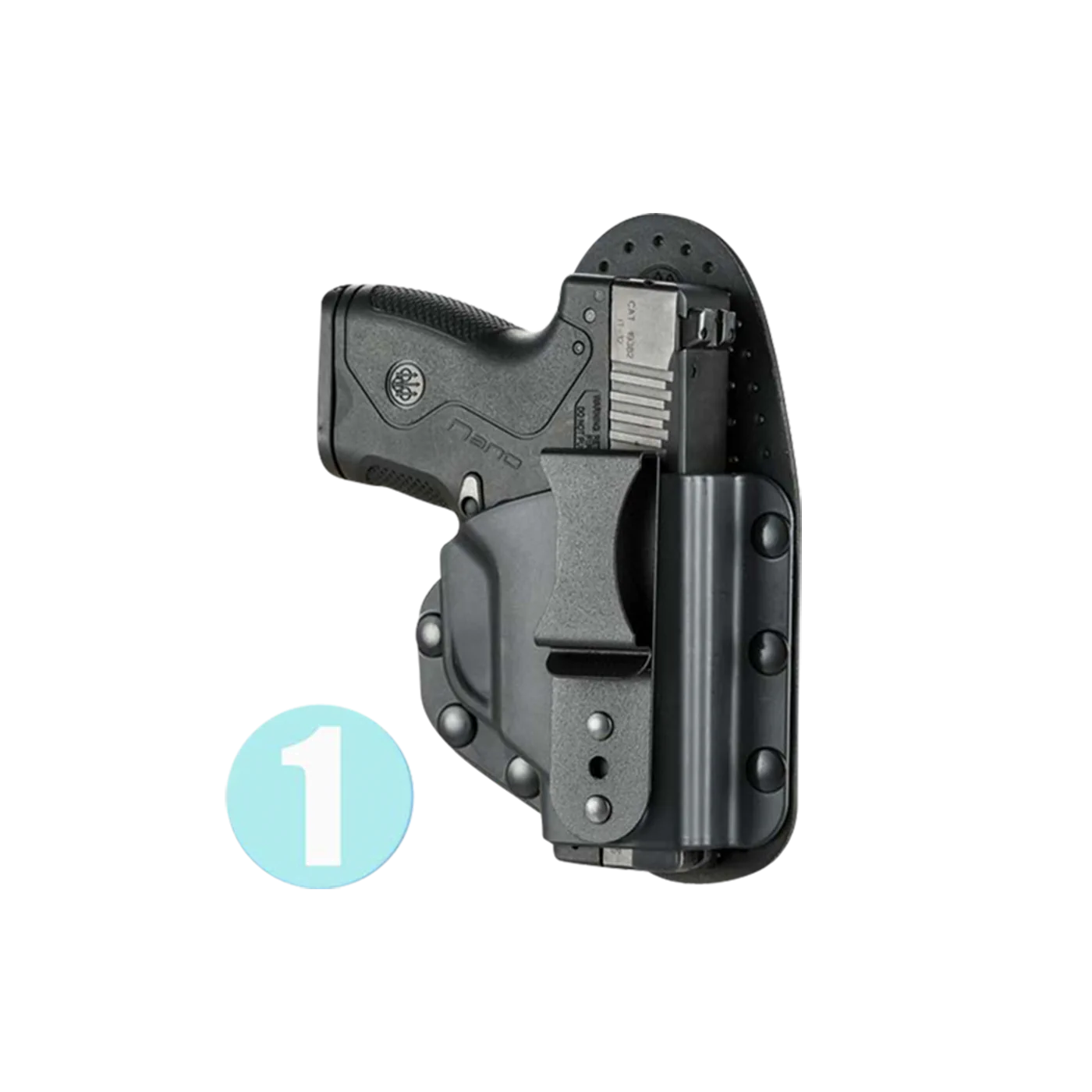 IWB Holster mod. "S" for BU9 Nano (RH) | Beretta