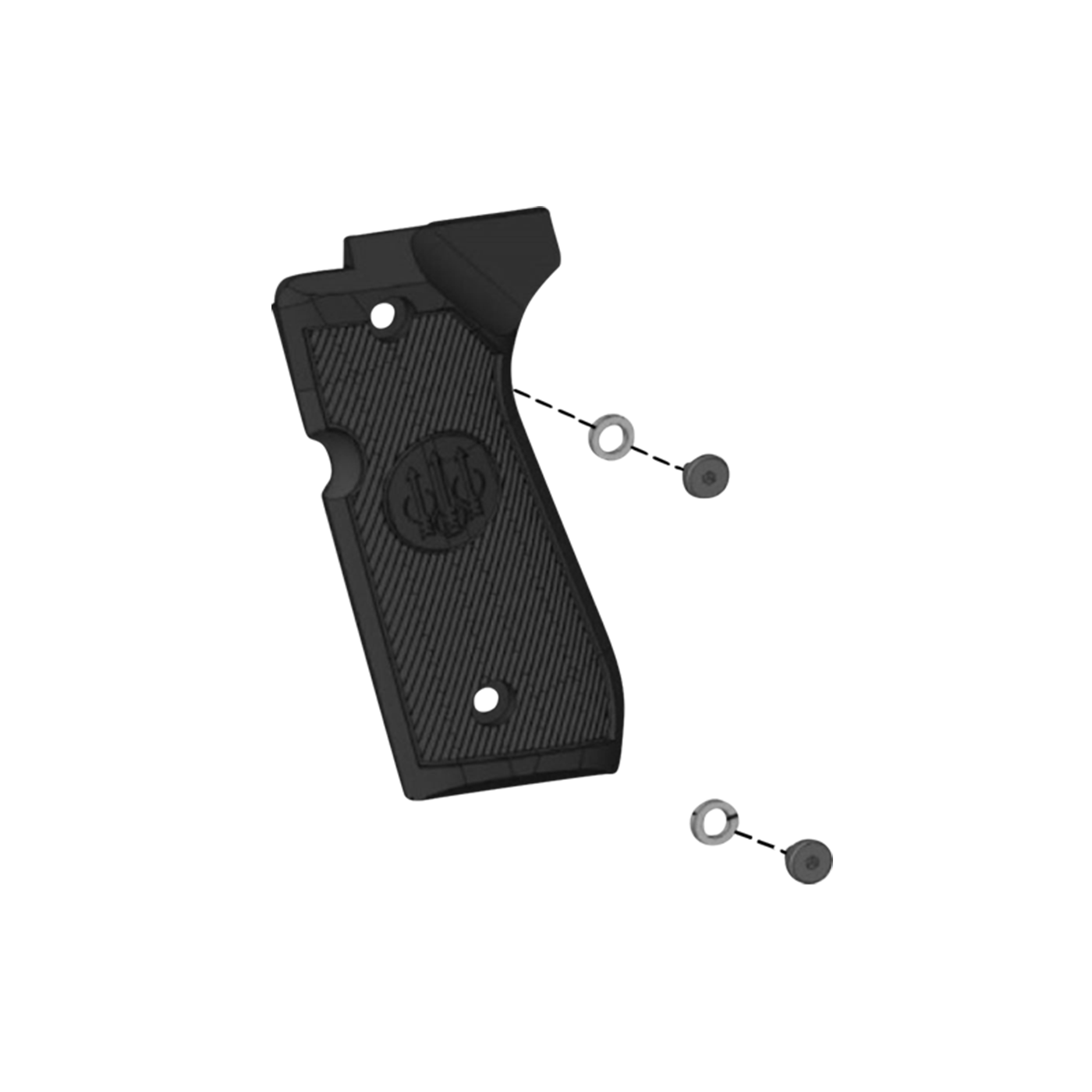 Plastic Grips for Beretta 92FS Cal.22LR | Beretta