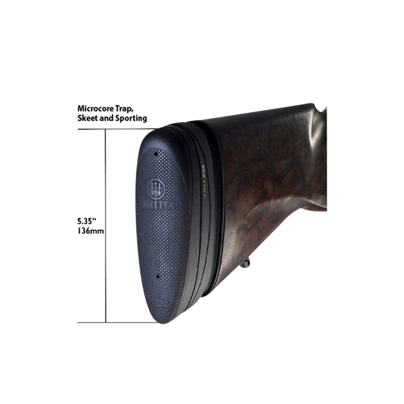 Competition Recoil Pad in MicroCore - Trap | Beretta