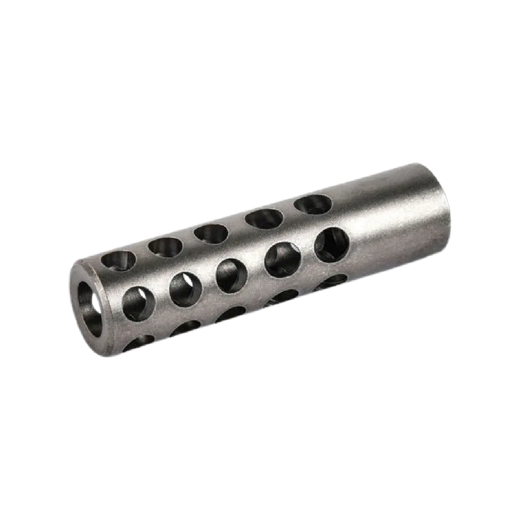 Cylindrical Stainless Steel Muzzle Brake M15 Sako | Beretta