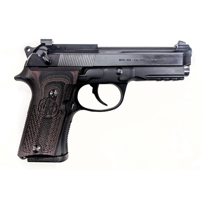 Black Cherry 92X Compact G10 Grips | Beretta