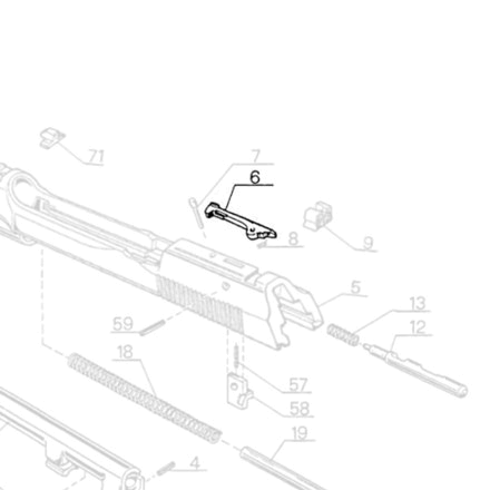 Type D Extractor for 90 Series | Beretta