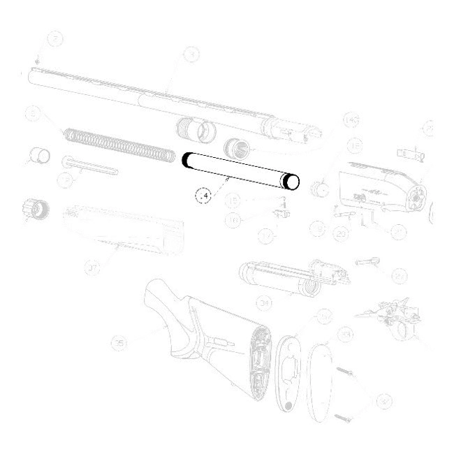 Short Cross Magazine Tube A400 12 Ga. | Beretta