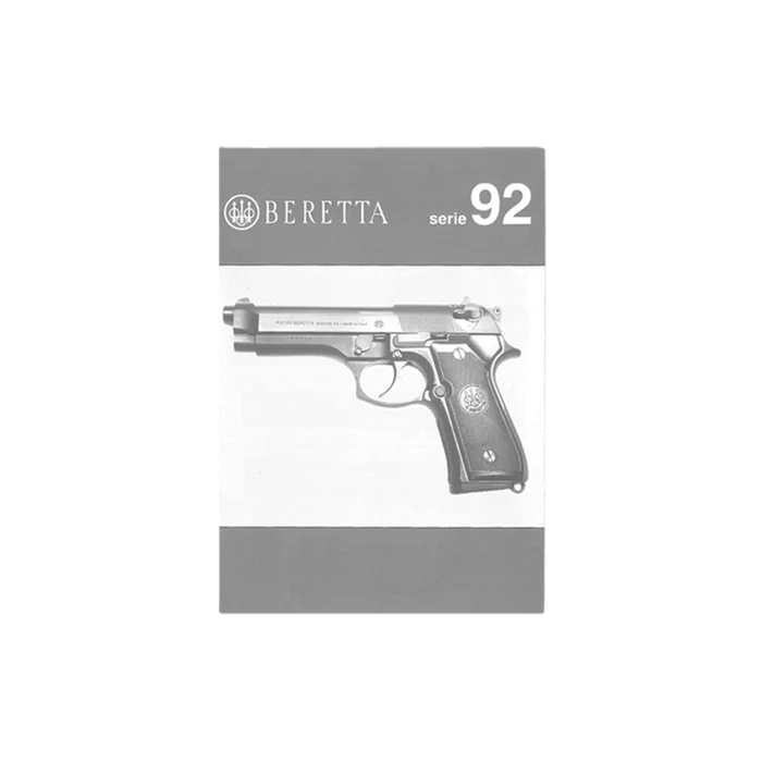 Beretta 92FS Owner Manual (Spanish) | Beretta